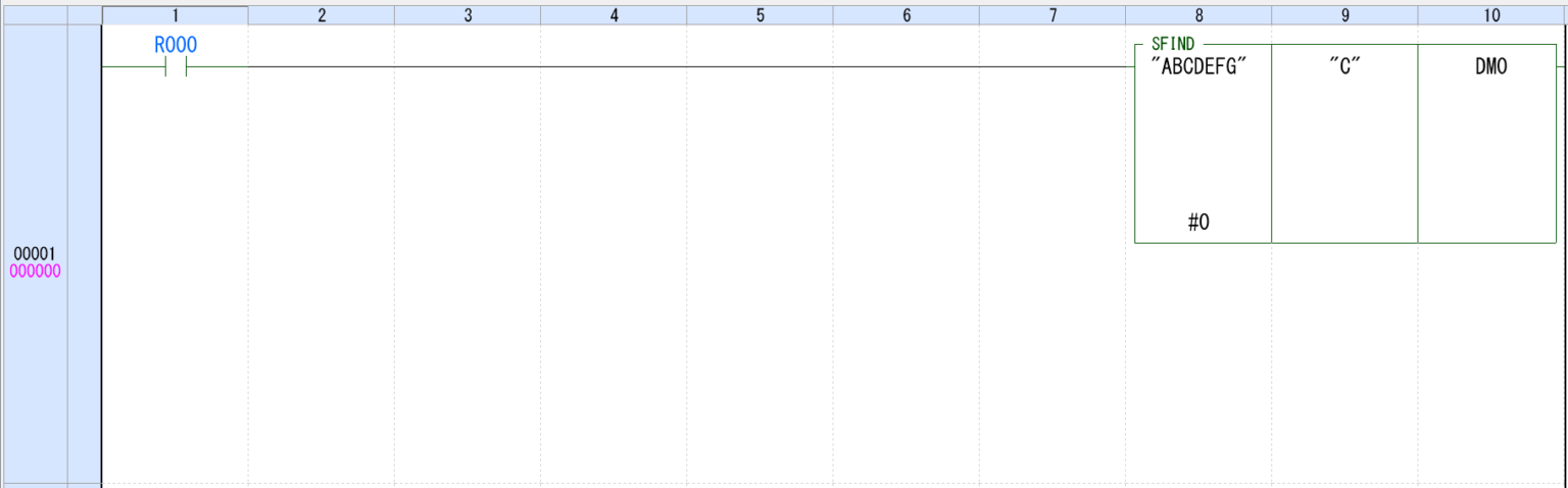 【キーエンスKV】文字列検索(SFIND)命令の指令方法とラダープログラム例 | 電気設計人.com