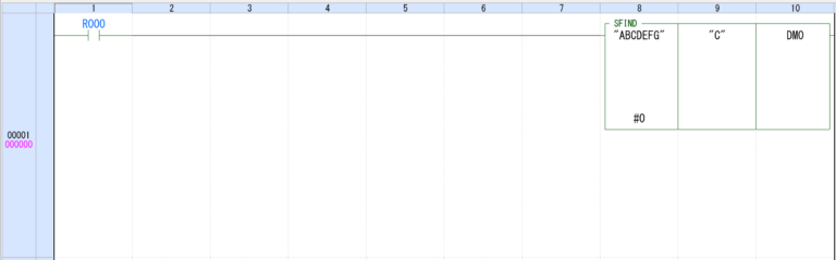 【キーエンスKV】文字列検索(SFIND)命令の指令方法とラダープログラム例 | 電気設計人.com